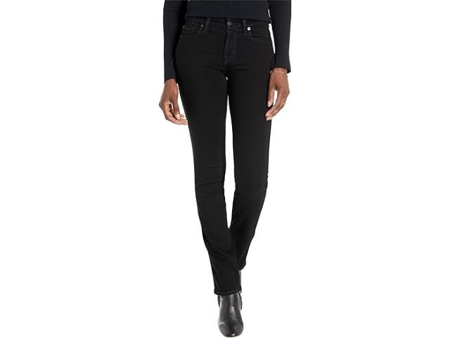 (取寄) セブンフォーオールマンカインド レディース b(エアー) キミー ストレート イン リンス ブラック 7 For All Mankind women 7 For All Mankind B(air) Kimmie Straight in Rinse Black Rinse Black