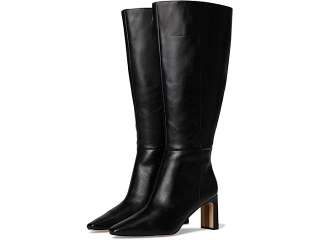 (取寄) サムエデルマン レディース シルビア Sam Edelman women Sylvia Black Leather Extra Wide Calf