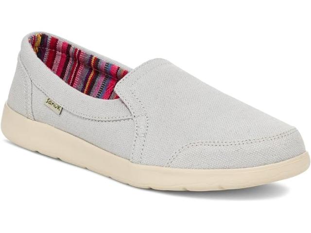 (取寄) サヌーク レディース サイドウォーク サーファー ライト 2 Sl Sanuk women Sanuk Sidewalk Surfer Lite 2 SL Harbor Mist