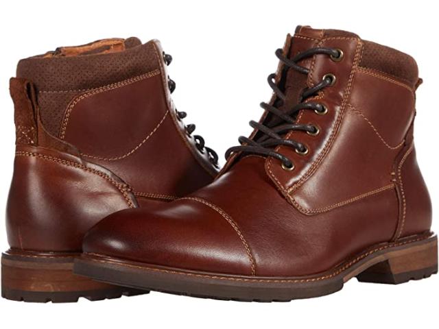 (取寄) フローシャイム メンズ ロッジ キャップ トゥ レースアップ ブート Florsheim men Lodge Cap Toe Lace-Up Boot Chestnut Smooth