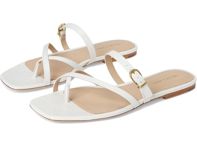 (取寄) ベロニカ ビアード レディース  Veronica Beard women Marthe Parchment White Leather