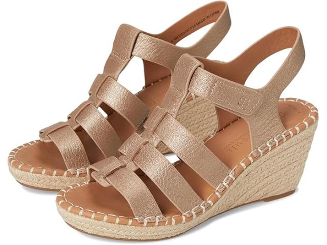 (取寄) ジェントル ソウルズ バイ ケネスコール レディース  Gentle Souls by Kenneth Cole women Capelin Matte Gold Leather