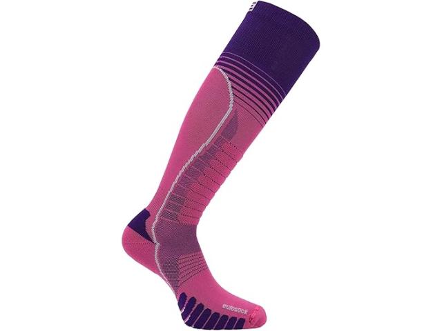 (取寄) ユーロソックス レディース スキー シルバー シュプリーム 2-パック Eurosock women Eurosock Ski Silver Supreme 2-Pack Pink/Purple