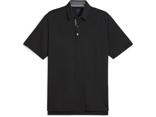 (取寄) プーマ ゴルフ メンズ マター ブリゲード ポロ PUMA Golf men Mattr Brigade Polo Puma Black/Slate Sky