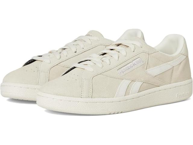 (取寄) リーボック ライフスタイル レディース クラブ シー グラウンズ UK Reebok Lifestyle women Club C Grounds UK Vintage Chalk/Chalk/Sand