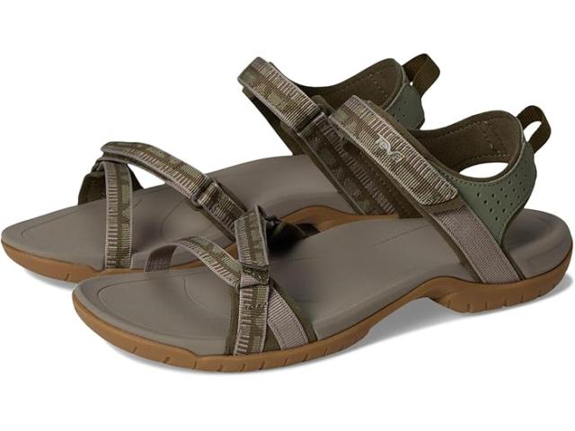 (取寄) テバ レディース ヴァーラ Teva women Verra Archive Chriss Cross Olive