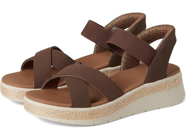 (取寄) ボブス スケッチャーズ レディース ハンズ フリー スリップ-インス ボブス サン レイ - ムーブ オーバー BOBS from SKECHERS women Hands Free Slip-ins Bobs Sun Ray - Move Over Chocolate