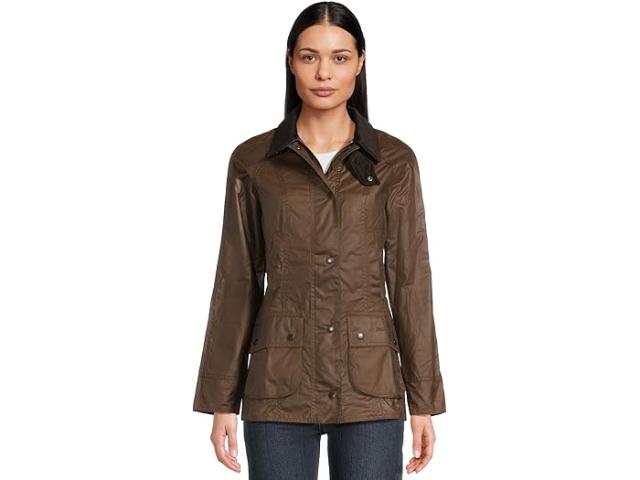 (取寄) バブアー レディース ビードネル ワックス ジャケット Barbour women Beadnell Wax Jacket Bark