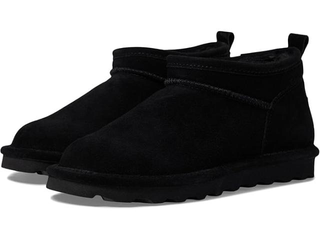 (取寄) ベアパウ レディース スーパー ショーティー Bearpaw women Super Shorty Black