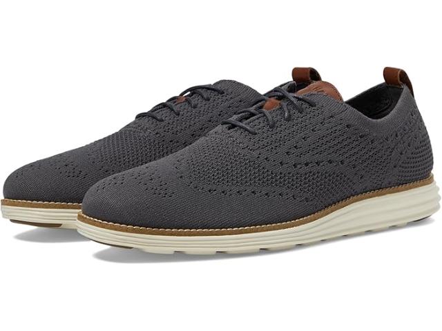 (取寄) コールハーン メンズ オリジナル グランド ステッチライト ウィングチップ オックスフォード Cole Haan men Original Grand Stitchlite Wingtip Oxford Magnet/Ivory