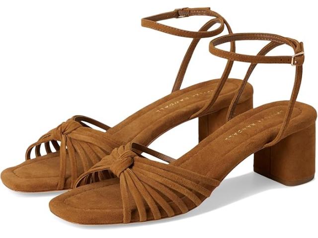 (取寄) ロフラー ランドール レディース オリヴィア ノット ミッド ヒール サンダル Loeffler Randall women Olivia Knot Mid Heel Sandals Cacao