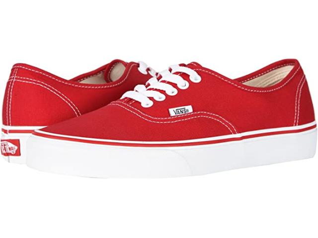(取寄) バンズ オーセンティック コア クラシックス Vans  Authentic Core Classics Red