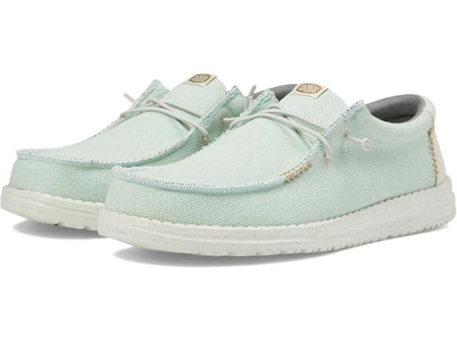 (取寄) ヘイ デュード メンズ ウォーリー コーストライン ジュート Hey Dude men Wally Coastline Jute Light Green