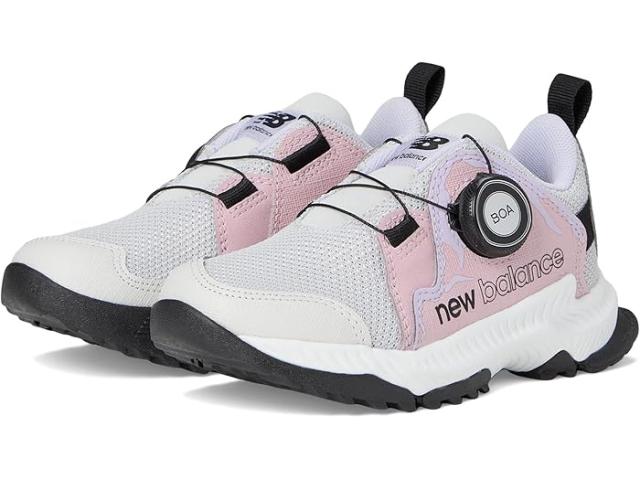 (取寄) ニューバランス キッズ キッズ ダイナソフト トレイル マジック ボア (リトル キッド) New Balance Kids kids DynaSoft Trail Magic BOA (Little Kid) Grey Matter/Twilight Haze/Bright Lavender