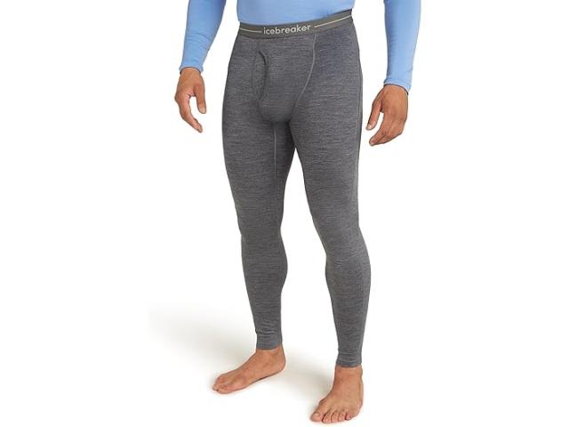 (取寄) アイスブレイカー メンズ テック レギングス W/ フライ Icebreaker men Tech Leggings w/ Fly Gritstone Heather