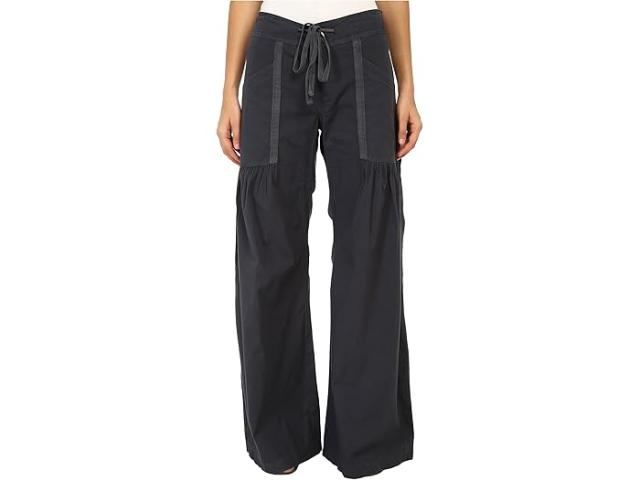 (取寄) XCVI レディース ウィロー ワイド レッグ ストレッチ ポプリン パンツ XCVI women Willow Wide Leg Stretch Poplin Pants Charcoal