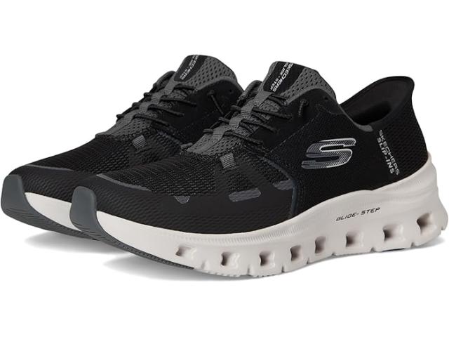(取寄) スケッチャーズ レディース グライド ステップ プロ ハンズ フリー スリップ インス SKECHERS women Glide Step Pro Hands Free Slip Ins Black Charcoal