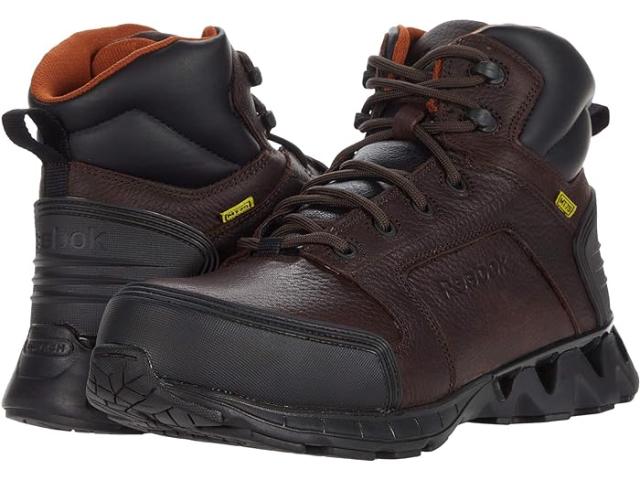(取寄) リーボック ワーク メンズ ジグキック ワーク Reebok Work men Reebok Work Zigkick Work Dark Brown