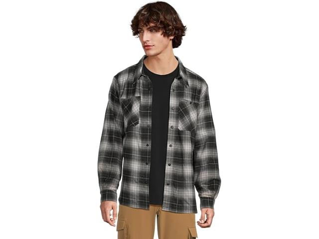 (取寄) コロンビア メンズ コーネル ウッズ フリース ライン シャツ ジャケット Columbia men Cornell Woods Fleece Lined Shirt Jacket Black Lumberjack Tartan