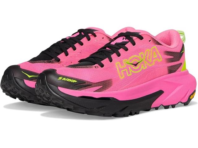 (取寄) ホカオネオネ レディース マファテ 5 Hoka women Mafate 5 Neon Rose/Black