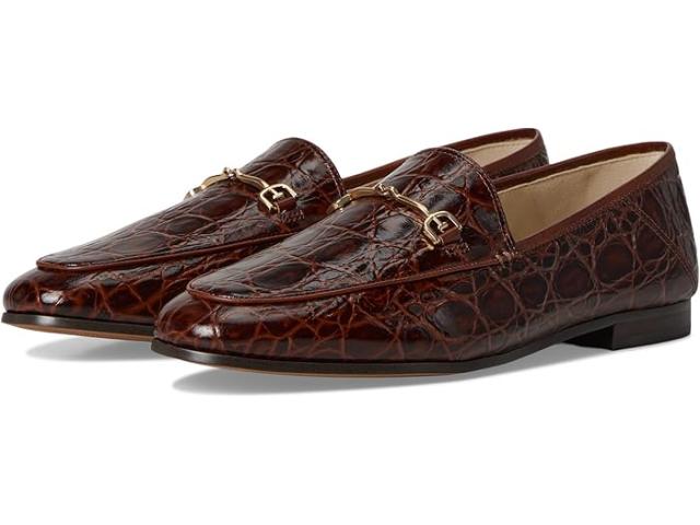(取寄) サムエデルマン レディース ロレイン シューズ Sam Edelman women Loraine Loafer/Moc Shoes Dark Brown Croco