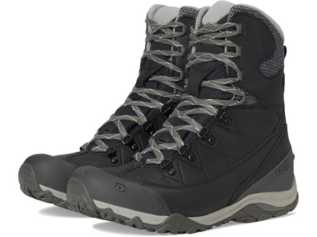 (取寄) オボズ レディース ウーゼル ミッド インサレーテッド B-ドライ Oboz women Ousel Mid Insulated B-Dry Black Sea