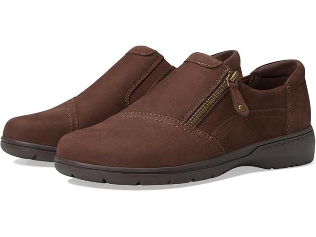 (取寄) ロックポート レディース ハリー Rockport women Hallie Dark Brown Leather