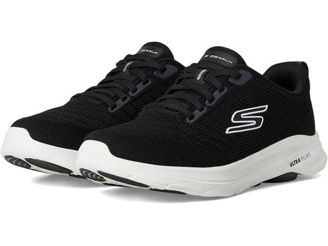 (取寄) スケッチャーズ パフォーマンス メンズ ゴー ウォーク 8 デイ ハンズ フリー スリップ-イン SKECHERS Performance men Go Walk 8 Day Hands Free Slip-in Black/White