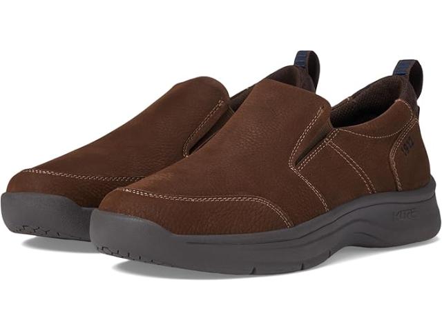 (取寄) ナン ブッシュ メンズ マック モカシン トゥ スリッポン Nunn Bush men MAC Moccasin Toe Slip-On Brown