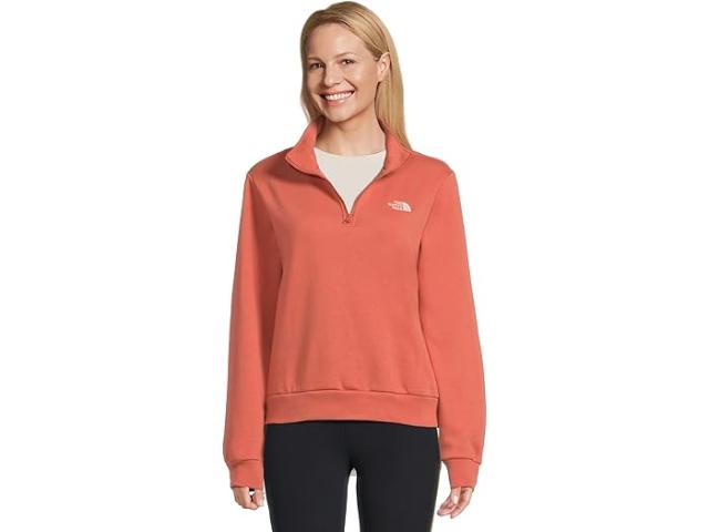 (取寄) ノースフェイス レディース エボリューション エンブロイダー 1/4 ジップ The North Face women Evolution Embroidered 1/4 Zip Mars Dust