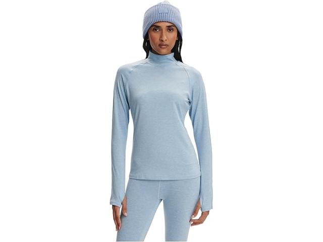(取寄) バーリー レディース オルウェイズ ウォーム モック ネック ベースレイヤー— Varley women Always Warm Mock Neck Baselayer Glacier Marl