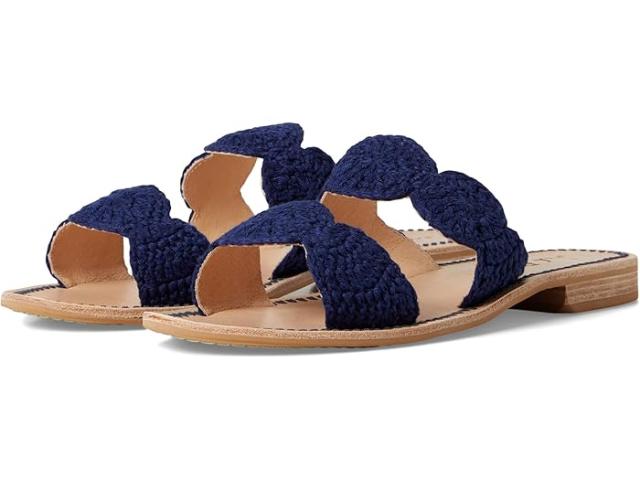 (取寄) ジャック ロジャース レディース ローリン クローシェ サンダル - クローシェ Jack Rogers women Jack Rogers Laurin Crochet Sandal - Crochet Midnight
