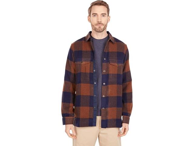 (取寄) フェールラーベン メンズ カナダ シャツ Fjllrven men Fjallraven  Shirt Chestnut/Dark Navy