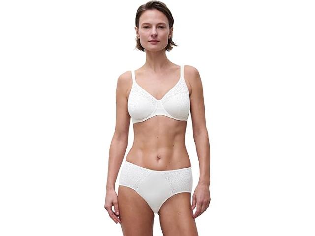 (取寄) シャンテル レディース ノラ フル カバレッジ アンライン モールデッド ブラ Chantelle women Norah Full Coverage Unlined Molded Bra White