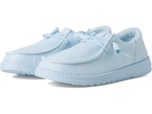 (取寄) ヘイ デュード レディース ウェンディ ファンク モノ スリッポン カジュアル シューズ Hey Dude women Wendy Funk Mono Slip-On Casual Shoes Blue Breeze