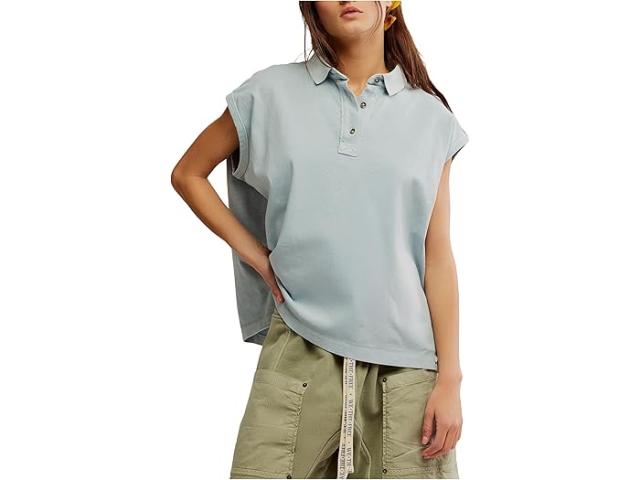 (取寄) フリーピープル レディース キープ オン ポロ Free People women Keep On Polo Polar Fog