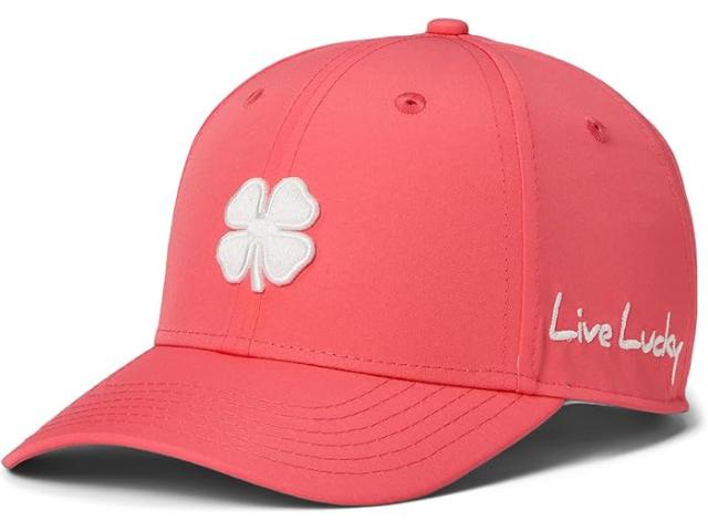 (取寄) ブラッククローバー レディース ハリウッド 27 アジャスタブル ハット Black Clover women Hollywood 27 Adjustable Hat Sunset Coral Hat/3d White Clover