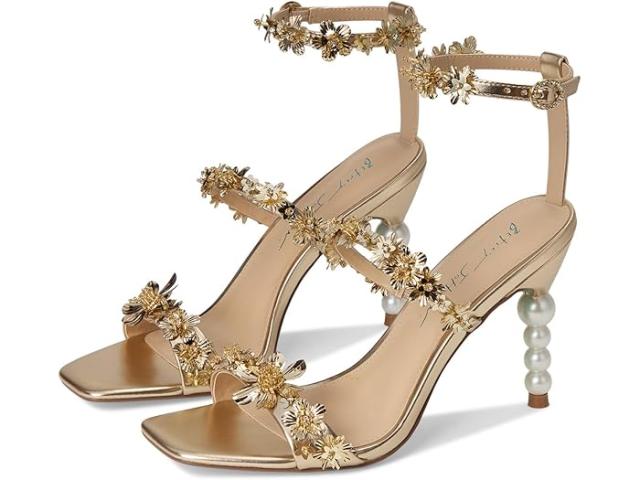 (取寄) ブルー バイ ベッツィジョンソン レディース ローラ ヒールド サンダル Blue by Betsey Johnson women Lorra Heeled Sandals Light Gold