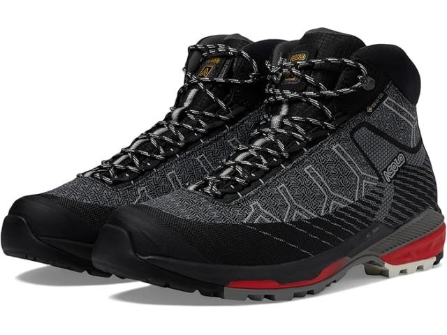 (取寄) アゾロ メンズ ファルコン エボ ジャカード GV Asolo men Falcon EVO Jaquard GV Black/Red