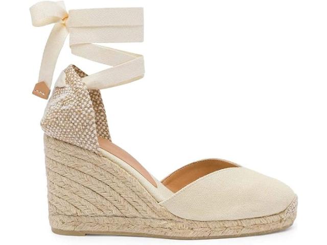 (取寄) カスタニエール レディース キアラ 80 ウム ウェッジ エスパドリーユ CASTANER women CASTANER Chiara 80 mm Wedge Espadrille Ivory 1