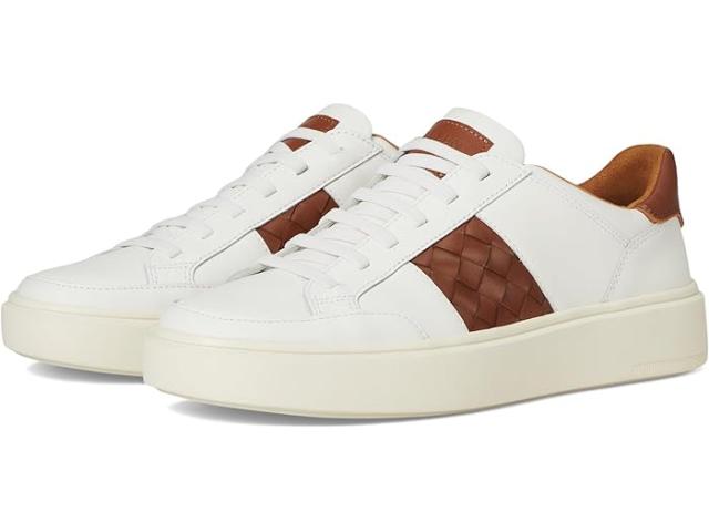 (取寄) アレンエドモンズ メンズ オリバー ウーブン スリップ-オン シューズ Allen Edmonds men Oliver Woven Slip-on Shoes White/Woven Luggage Leather