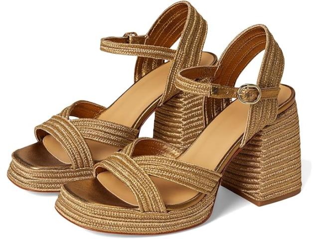 (取寄) カスタニエール レディース バレー メタリック サンダル CASTANER women Valle llic Sandal Oro Viejo