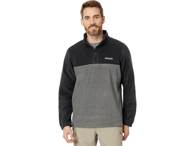 (取寄) コロンビア メンズ スティーンズ マウンテン ハーフ ジップ Columbia men Steens Mountain Half Zip Black/Grill