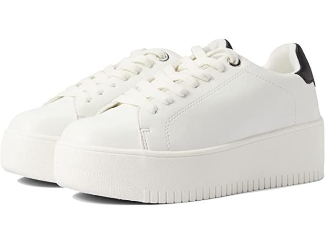 (取寄) スティーブマデン レディース ロックアウェイ スニーカー Steve Madden women Steve Madden Rockaway Sneaker White/Black