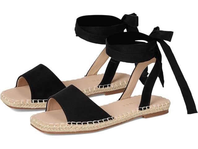 (取寄) ジュルネ コレクション レディース コンフォート フォーム エメリー サンダル Journee Collection women Comfort Foam Emelie Sandal Black