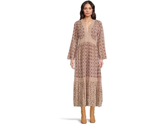(取寄) ファリティ レディース ダコタ ドレス Faherty women Dakota Dress Sunrise Azulejos Mixed Print