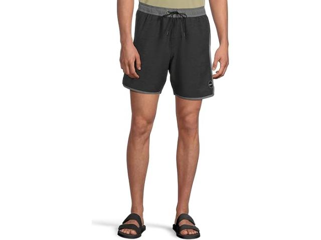 (取寄) ルーカ メンズ ヨガー ハイブリット 17 ショーツ RVCA men Yogger Hybrid 17 Shorts Black 3