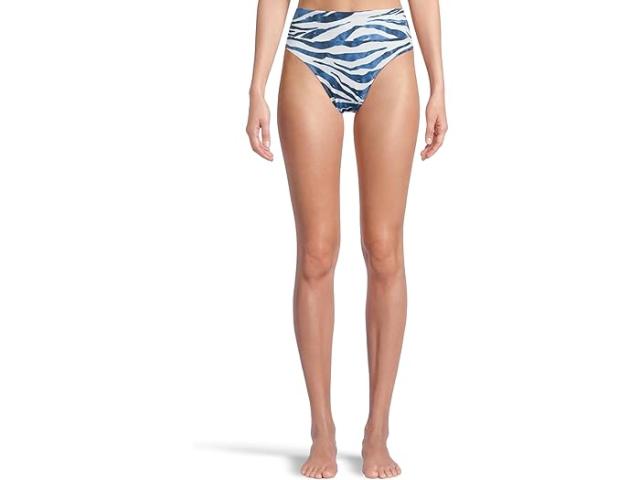 (取寄) トミーバハマ レディース パーム モダン HI ウェスト  Bahama women Palm Modern Zanzebra Hi Waist Banff Blue