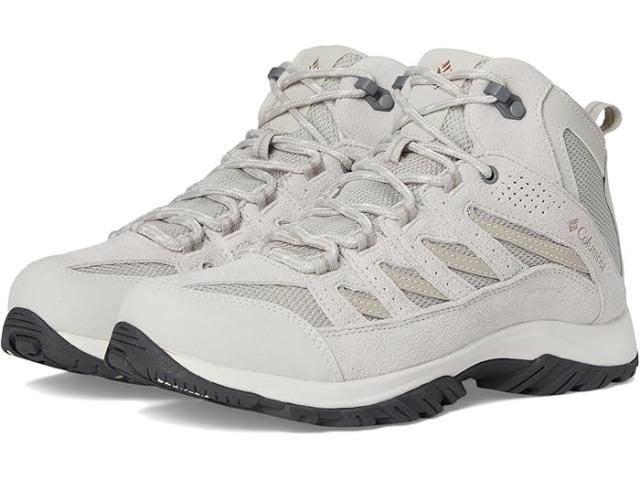 (取寄) コロンビア レディース クレストウッド ミッド ウォータープルーフ Columbia women Crestwood Mid Waterproof Moonstone/Soft Taupe