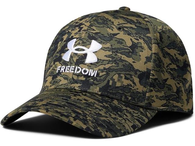 (取寄) アンダーアーマー メンズ フリーダム ブリッツィング ハット Under Armour men Under Armour Freedom Blitzing Hat Baroque Green/White/White